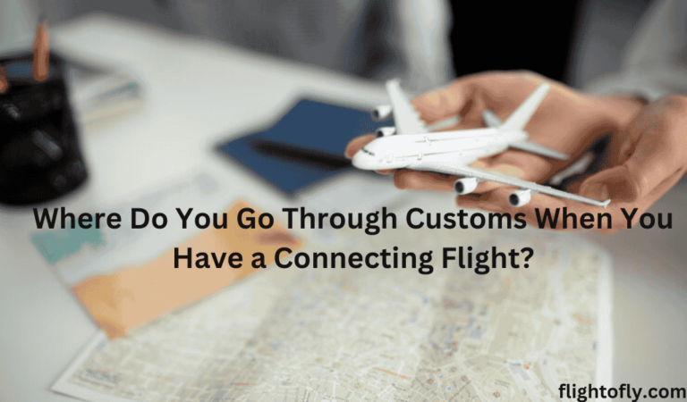 Where Do You Go Through Customs When You Have a Connecting Flight?