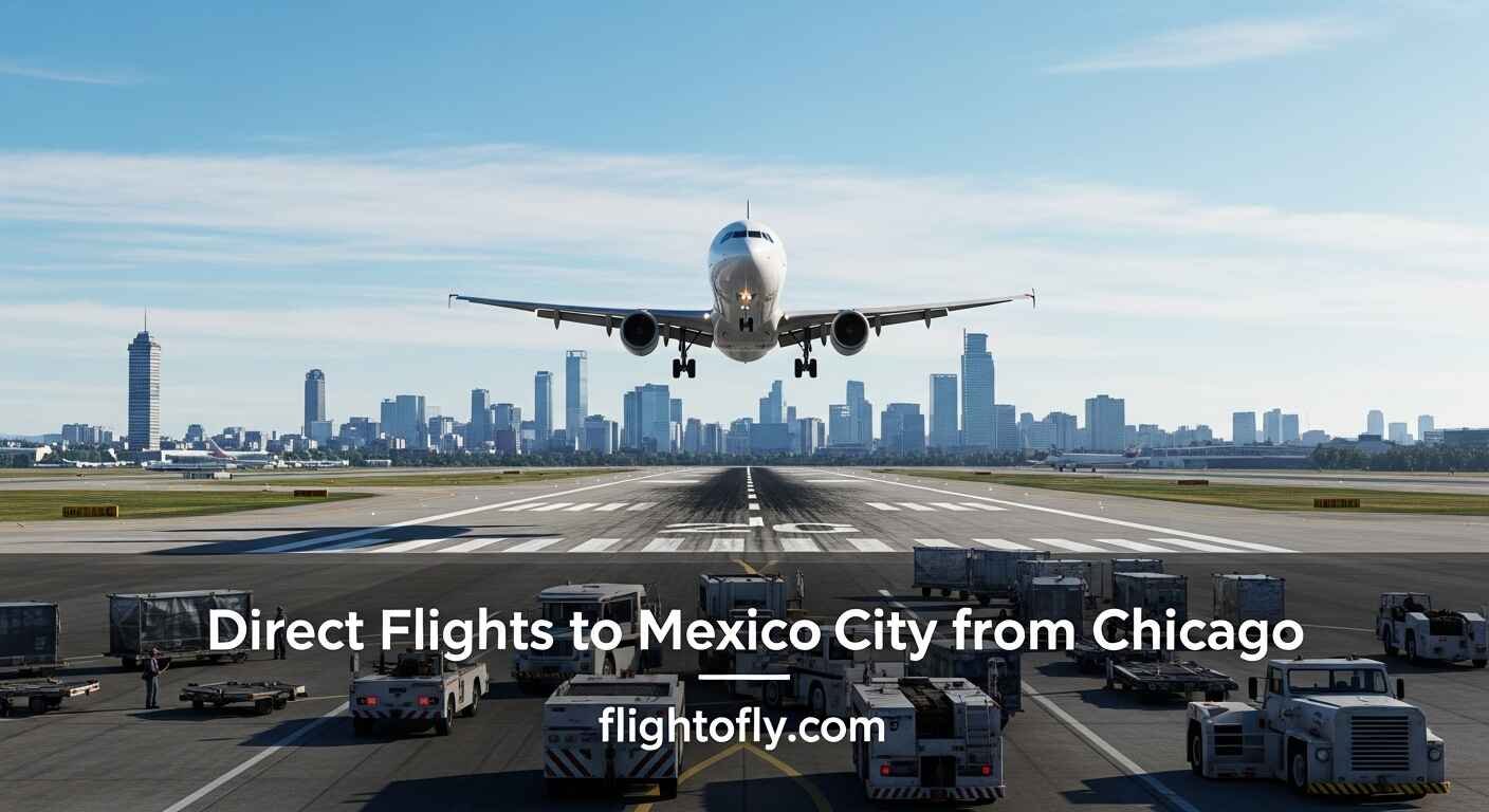 Direct Flights to Mexico City from Chicago – Complete Guide 2025