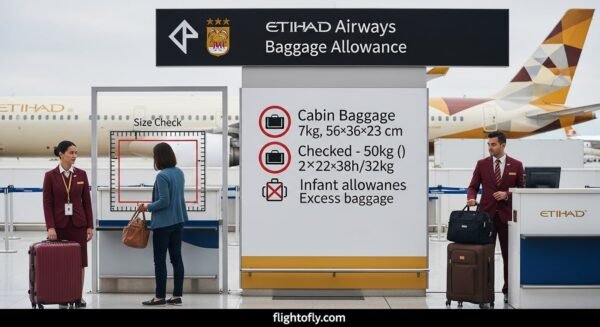 Etihad Airways Baggage Policy 2025: Cabin, Checked, and Extra Charges